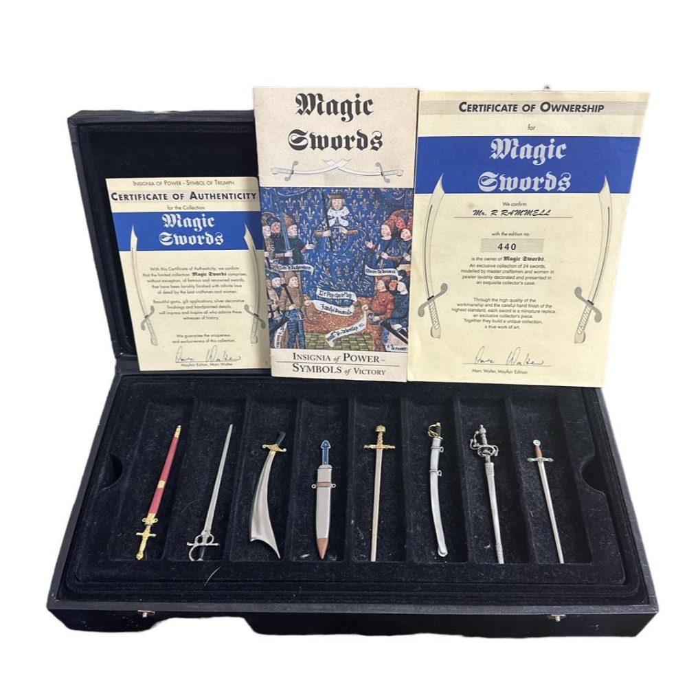 Pre-owned Magic Swords Insignia of Power - 24 Miniature Replica - Own4Less